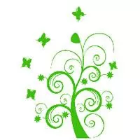 Zidni tatoo Dream Tree U06B 60x85cm 6CF73B