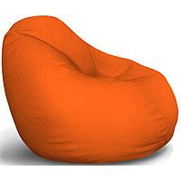 Lazy Bag Fotelja od Eko Kože Narandžasta S