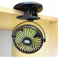 Mini ventilator sa punjivom baterijom i štipaljkom MF9040LI/BK