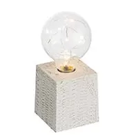 Globo stona lampa Goldy 28100-24 bela