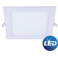 Ugradna LED panel lampa 12W toplo bela LUP-P-12/WW
