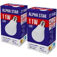 Alpha Star LED Sijalica E27 11W toplo bela 2 komada 023222