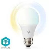 Smart Wi-Fi LED sijalica podesive boje osvetljenja E27 9W Nedis WIFILW10WTE27