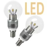 Štedljive Dimmable LED sijalice 2 kom. Gauss E14 5W 220V 2700K HA105201105-D