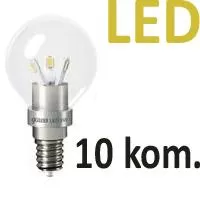 Štedljive LED sijalice 10 kom. Gauss E14 3W 220V 4100K HA105201203