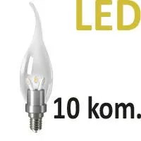 Štedljive LED sijalice 10 kom. Gauss E14 3W 220V 4100K HA104201203