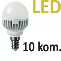 Štedljive LED sijalice 10 kom. Gauss E14 5W 220V 2700K EB105101105