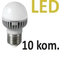 Štedljive LED sijalice 10 kom. Gauss E27 5W 220V 4100K EB105102205