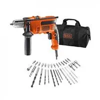 Black+Decker KR714S32 udarna bušilica 710 W +garnitura pribora + torba