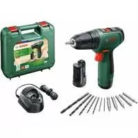 Akumulatorska bušilica odvrtač Bosch EasyDrill 1200 sa priborom i dve baterije 06039D3007