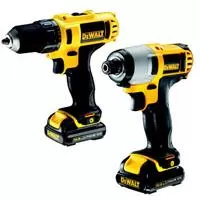 DeWalt DCK211S2 Akumulatorska bušilica i šrafilica set DCD710 + DCF815