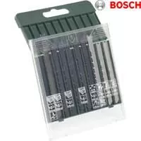 Bosch 10-delni set listova ubodne testere za drvo, metal i plastiku U prihvat 2607019460