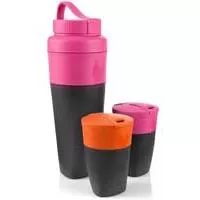 Sklopivi set za piće Light My Fire Pack-up-Drink Kit fuchsia-orange NL4LM 50699640.FUOR