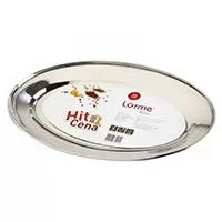 Lorme Basic oval za hranu inox 40cm