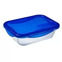 Pyrex pravougaoni pekač sa poklopcem 24cm