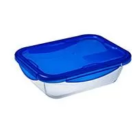 Pyrex pravougaoni pekač sa poklopcem 30cm