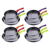 Bergner Tiganji od karbon čelika - Set od 3 kom Renberg multicolor RB-1507