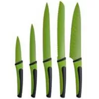 Bergner Nož set 5 kom Renberg Flash green RB-2516-G