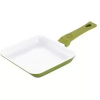 Bergner Keramički gril tiganj 14cm Mini Chef olive BG-6873-OL