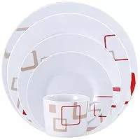 Bergner Porcelanski servis za ručavanje 30 delova Renberg Oslo Squares RB-80108