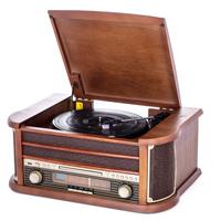 Gramofon sa radio prijemnikom i CD plejerom Camry Retro Style CR 1111