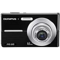 Olympus FE-20 - digitalni fotoaparat - 8 MP Black