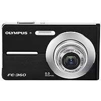 Olympus FE-360 - 3x optički zum, 8 MP - Black