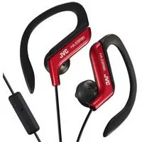 JVC Ear Clip slušalice sa mikrofonom i daljinskim HA-EBR80 crvene