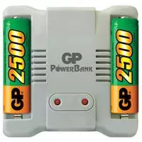 Punjač za baterije GP PB29 sa 2 punjive baterije AA 2500 mAh