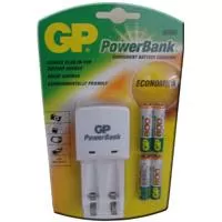 Punjač za baterije GP KB02 sa 4 punjive baterije AAA 800 mAh