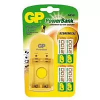 Punjač za baterije GP S350 sa 4 punjive baterije AA 2100 mAh