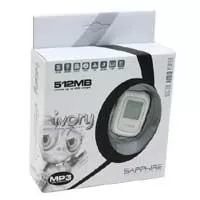 Sapphire Ivory White 512MB USB 2.0 - MP3 player