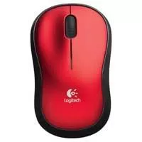 Logitech M185 red bežični miš