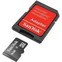 Memorijska kartica SanDisk SD 4GB Micro sa adapterom Mobile 66870