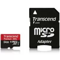 Micro SD memorijska kartica sa adapterom 64GB Transcend TS64GUSDU1