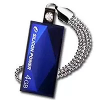 Silicon Power Flash Memorija 4GB USB 2.0 Touch 810 Blue SP004GBUF2810V1B