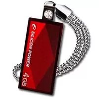 Silicon Power Flash Memorija 4GB USB 2.0 Touch 810 Red SP004GBUF2810V1R