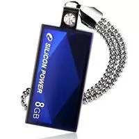 Silicon Power 8GB USB 2.0 Touch 810 Blue SP008GBUF2810V1B