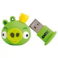 Emtec USB 2.0 A101 4GB Angry Birds Zeleno Prase 70072