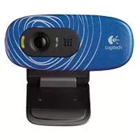 Logitech C270 HD Web Kamera Blue Swirl