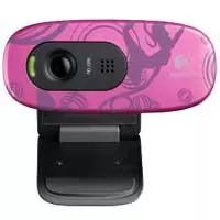 Logitech C270 HD Web Kamera Pink Balance