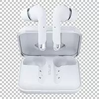 Happy Plugs Stockholm Air 1 Plus In-Ear White Bežične Slušalice