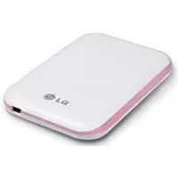 LG Eksterni Hard Disk 320 GB - Belo - Pink