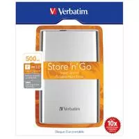 VERBATIM Store-n-Go 500GB - Srebrni