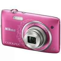 Nikon Digitalni Fotoaparat CoolPix S3500 pink LineArt