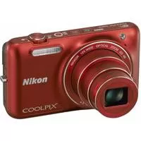 Nikon CoolPix S6600 Wi-Fi Digitalni Fotoaparat crveni 17612