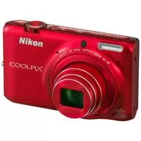 Nikon Digitalni Fotoaparat CoolPix S6500 crvena