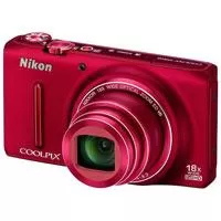 Nikon Digitalni Fotoaparat CoolPix S9400 crvena