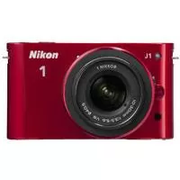 Nikon 1 digitalni fotoaparat sa zamenljivim objektivima J1 Crveni set sa objektivom 10-30mm VR 16713