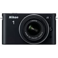 Nikon 1 digitalni fotoaparat sa zamenljivim objektivima J2 Crni set sa objektivom 10-30mm 16976